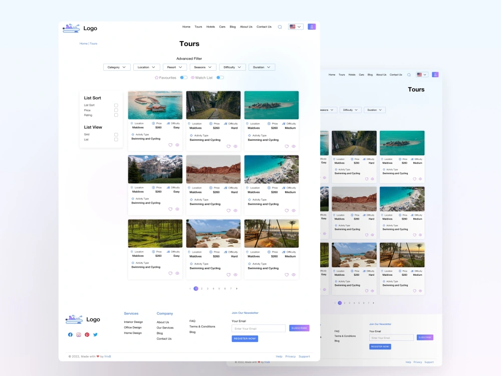 A Unique Landing Page, Website UI/UX or Dashboard Design | Upwork