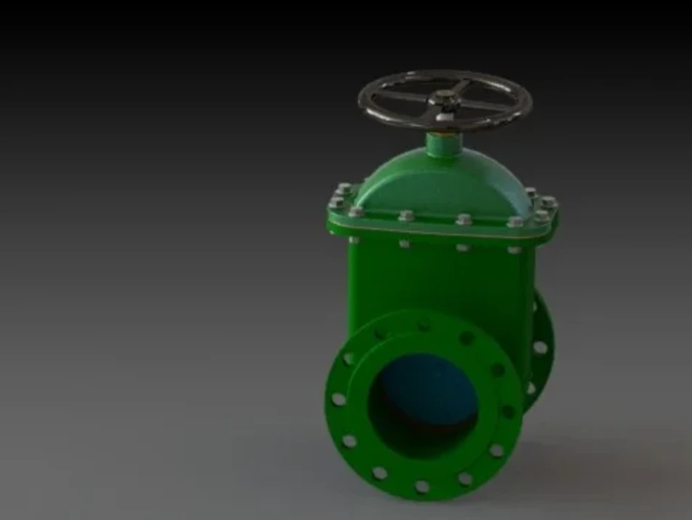 Gate Valve design are used to shut off the flow of liquids | Upwork