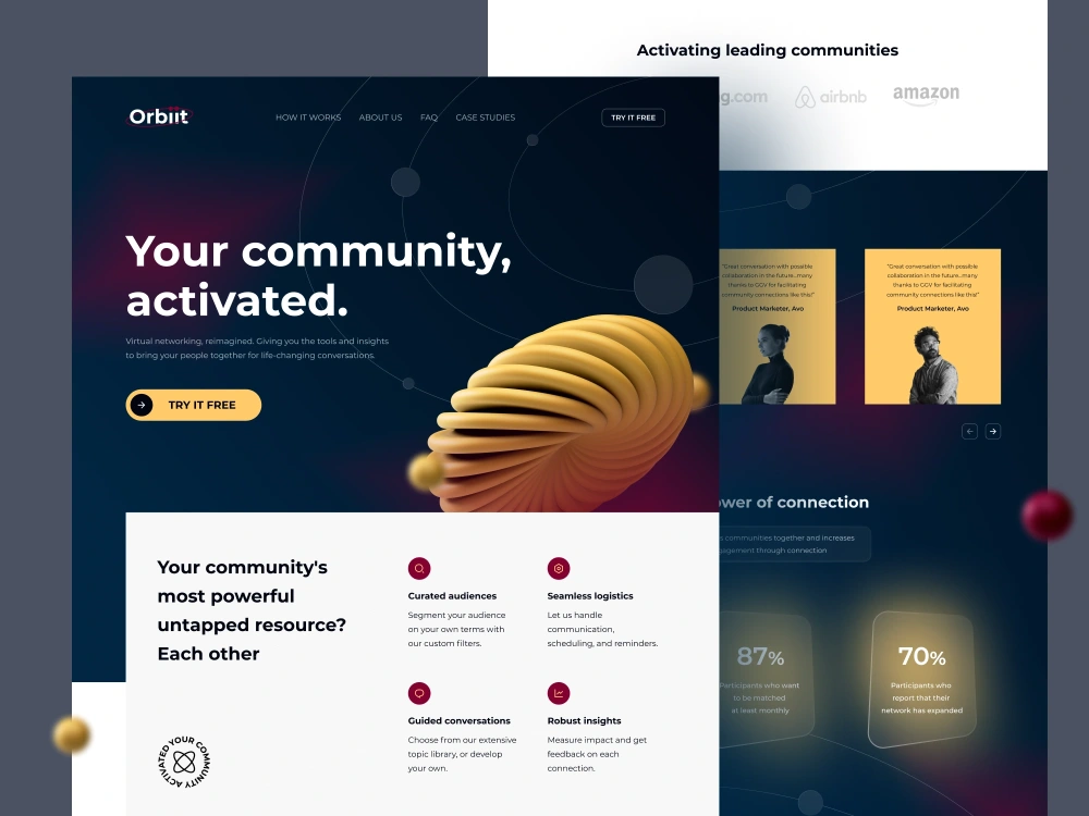 Professional, Modern, and Clean Website UI Design. | Upwork