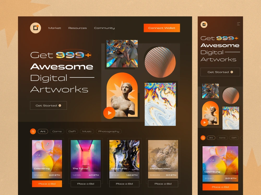 Professional, Modern, and Clean Website UI Design. | Upwork