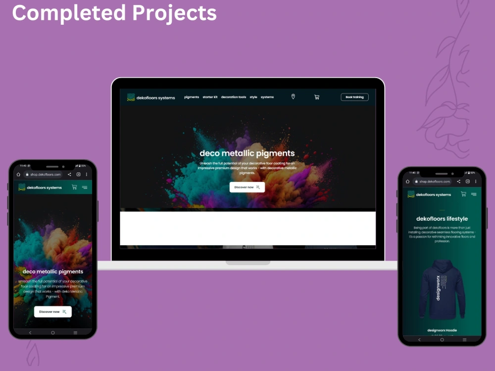 Modern responsive WordPress website | Upwork