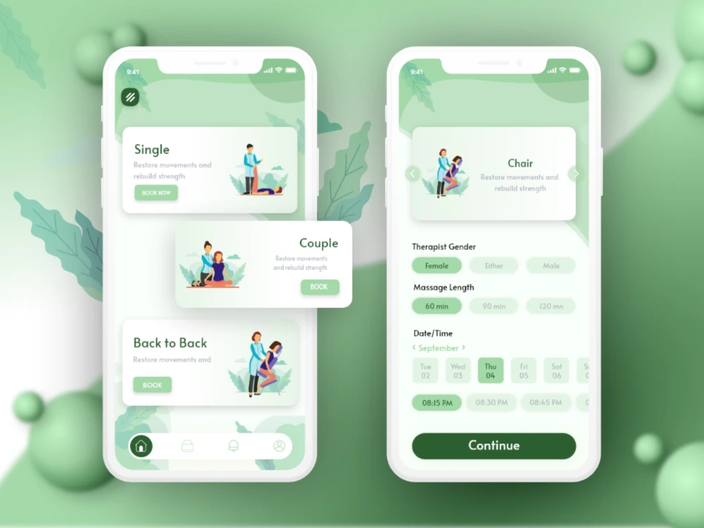 Minimal and creative Mobile App UI Design | Upwork