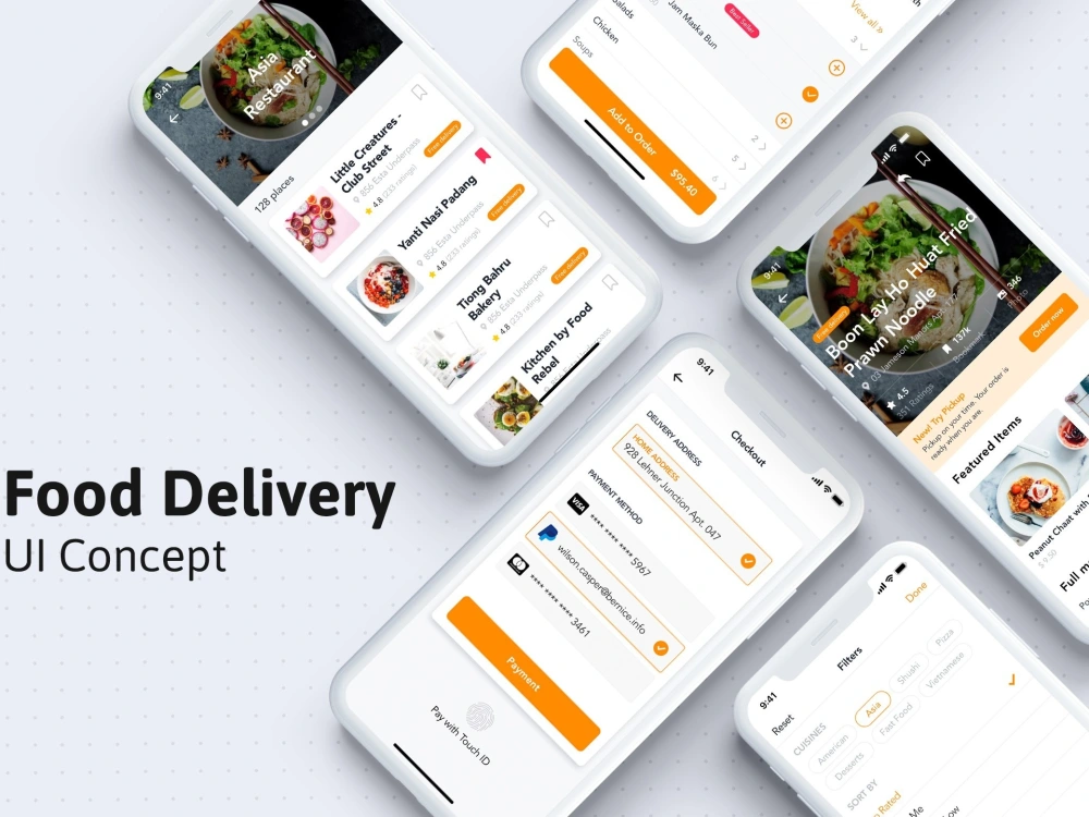 Minimal and creative Mobile App UI Design | Upwork
