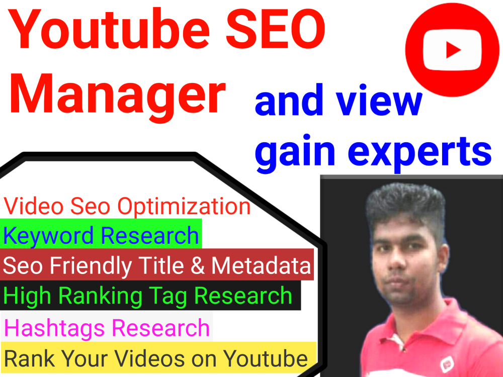 Youtube channel SEO optimize and top ranking | Upwork