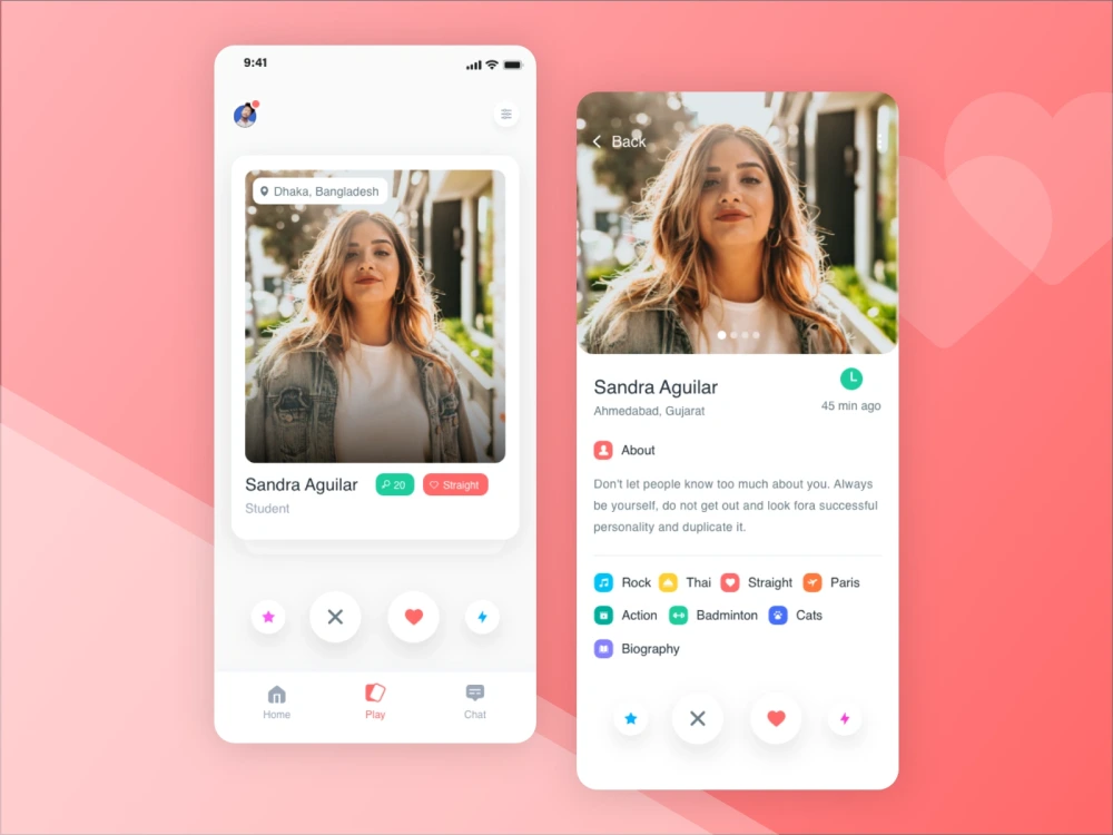 Minimal and creative Mobile App UI Design | Upwork