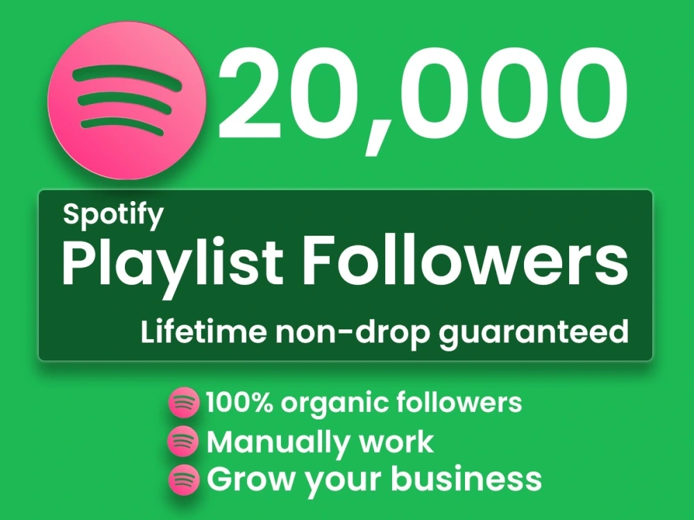 Organic 20000+ Spotify followers, spotify promotions Spotify music ...