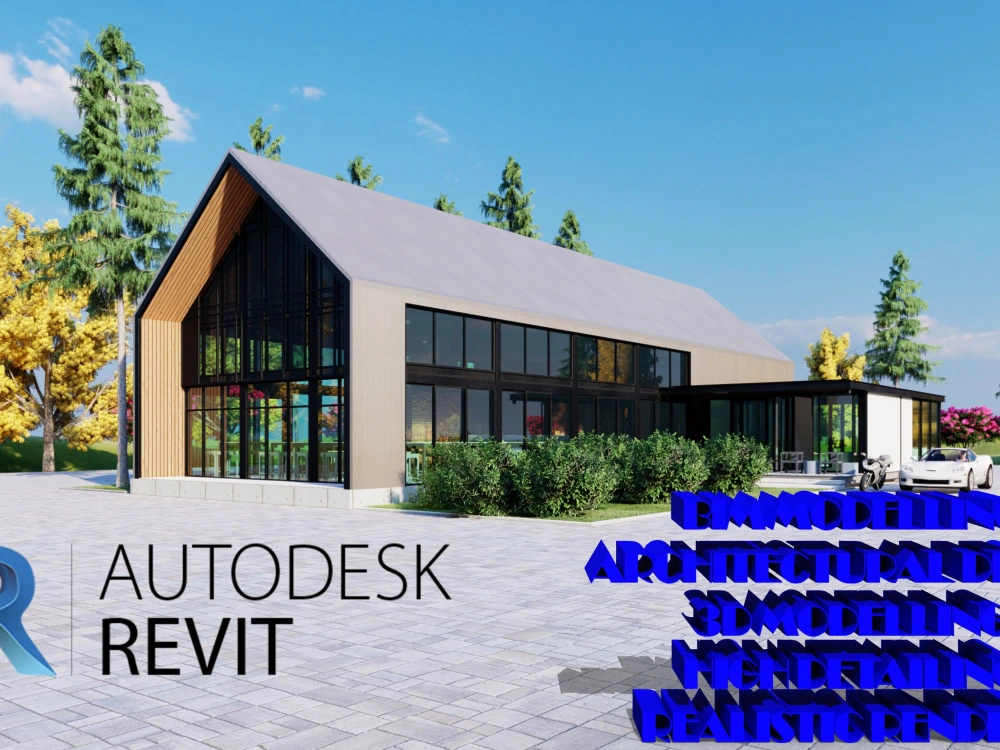 Architectural 3d model and renders using revit bim | Upwork