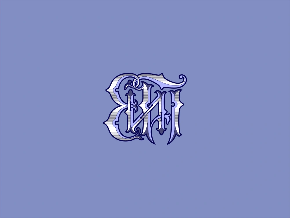 A conjunct 1 to 3 letters in a form of monogram | Upwork