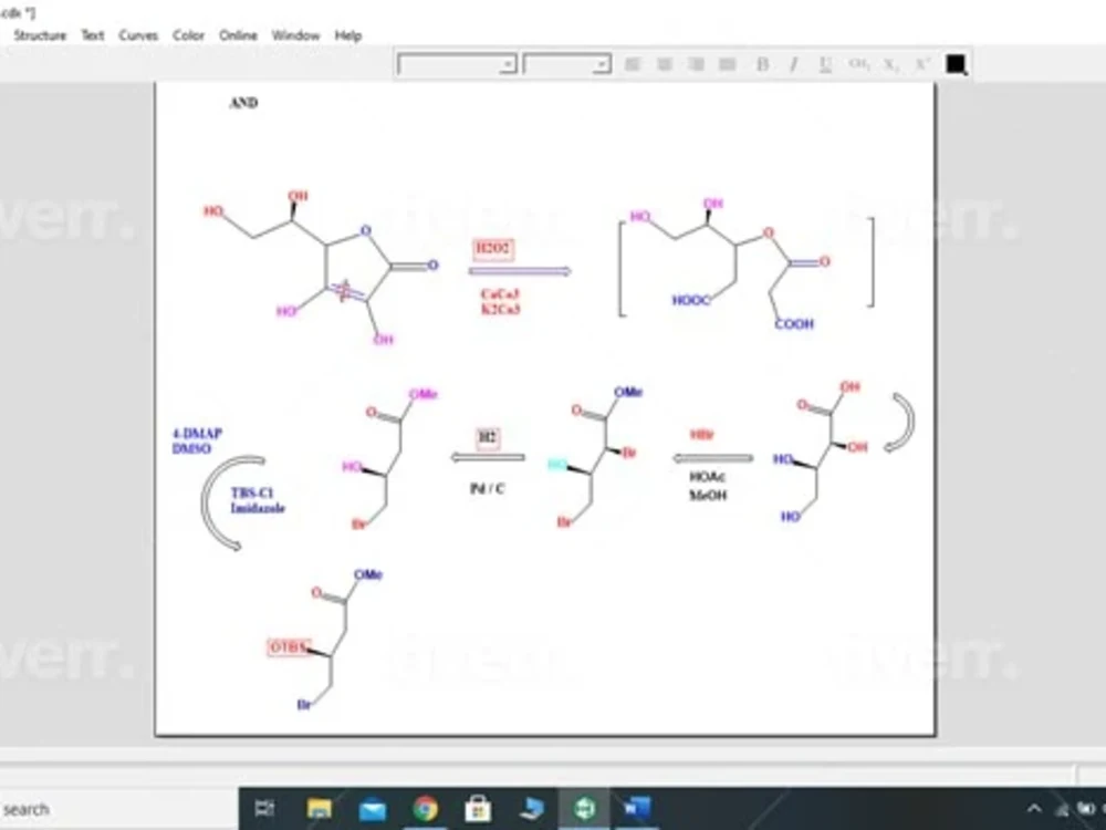 Chemdraw chemistry structures, chemical equations, reaction mechanism | Upwork