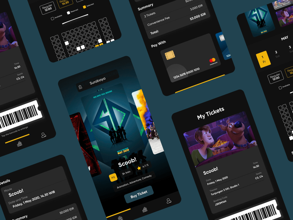 Multiple screens of UI for android or ios | Upwork