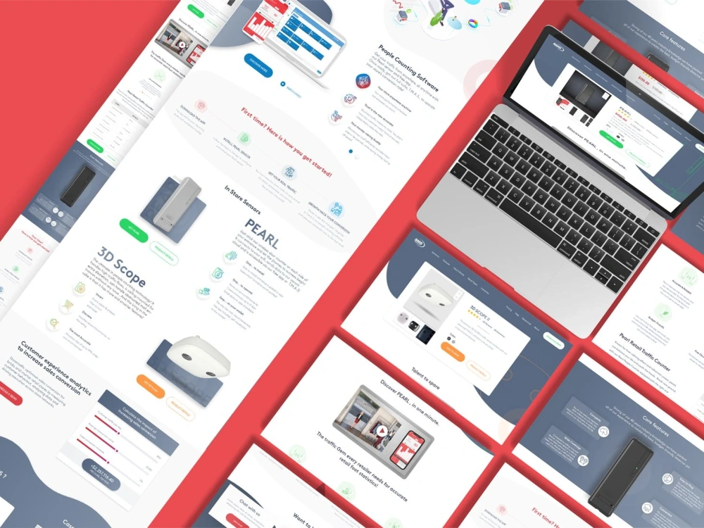 An eye catching and converting UI Design that perfectly fits your needs ...