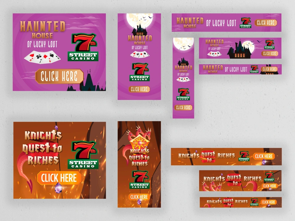 Sharp web banners that draws eyes, interest, and impacts your business ...