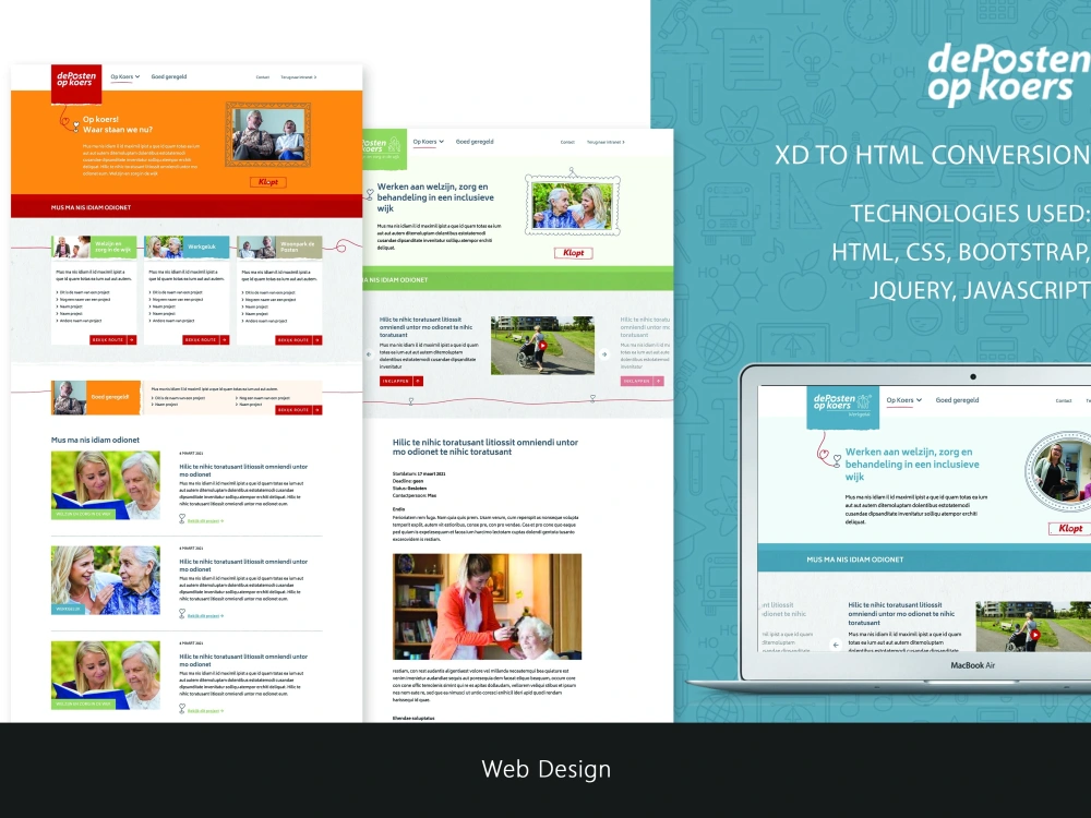 Pixel perfect HTML/CSS/JS/Bootstrap from PSDs/Figma/XD | Upwork