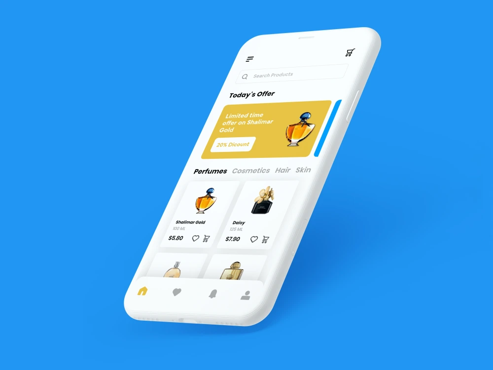 Clean and Modern UI and UX design for your app | Upwork