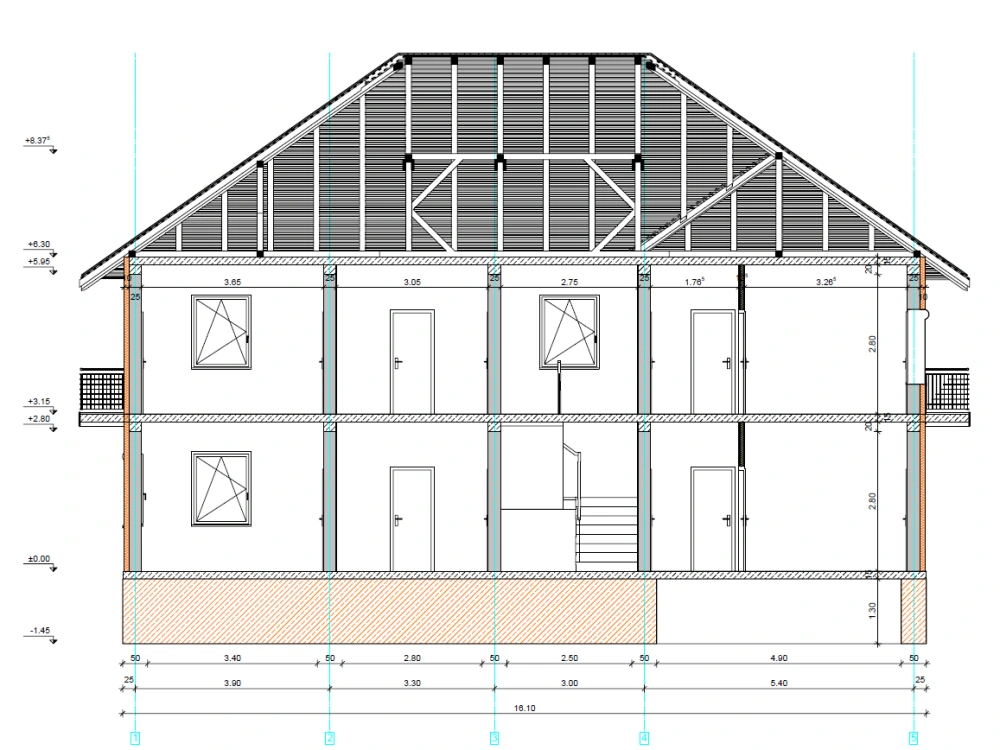 2D architectural/structural drawings for your project | Upwork