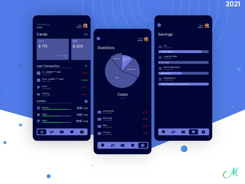 Your apps User Interface ( Ui ) designed by me | Upwork