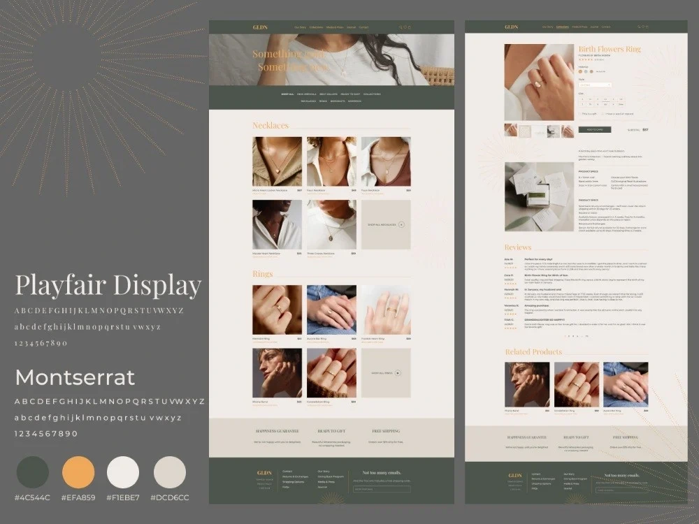 A UI / UX design website, app (iOS, Android) | Upwork
