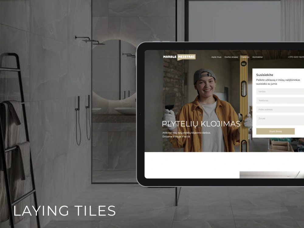 A minimalistic landing page design to attract customers | Upwork