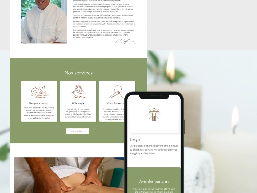 A minimalistic landing page design to attract customers | Upwork