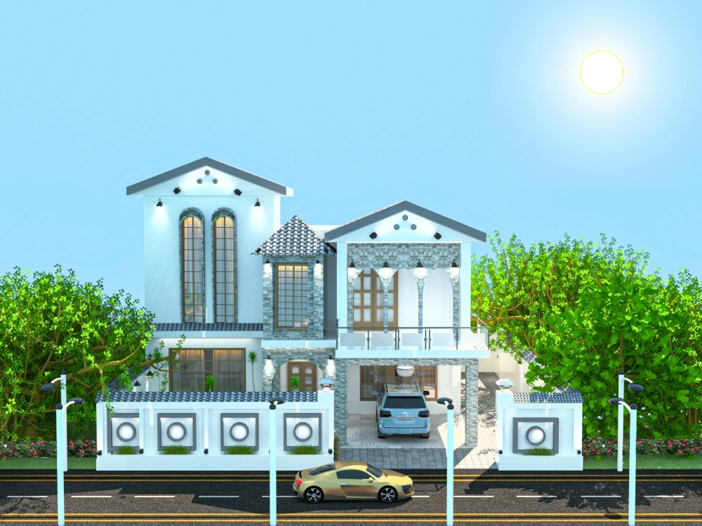 Luxurious, Architectural 3D Exterior and Interior Designing | Upwork