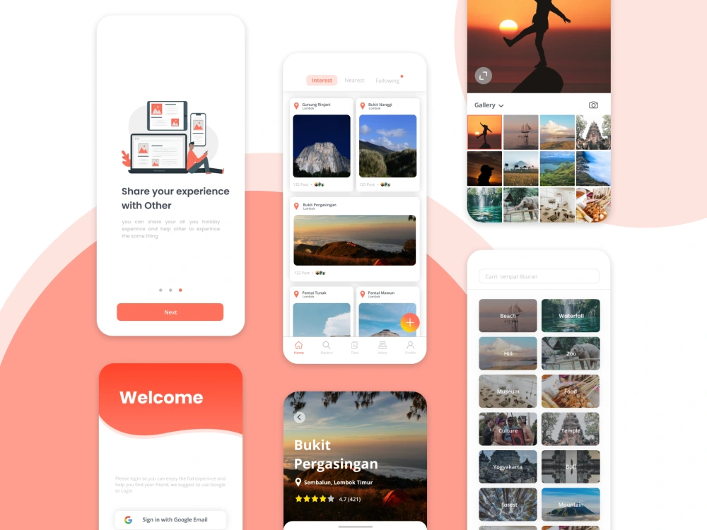 Professional UI/UX Design for Mobile App | Upwork