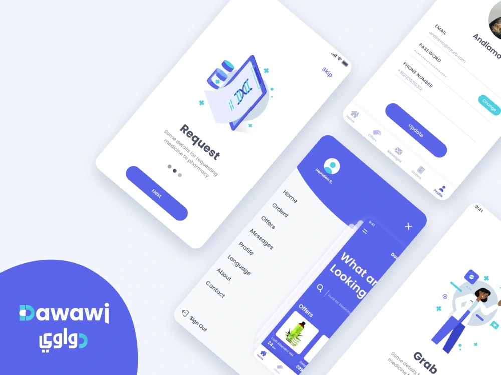 Effective mobile app UI/UX design in Figma, Adobe XD | Upwork