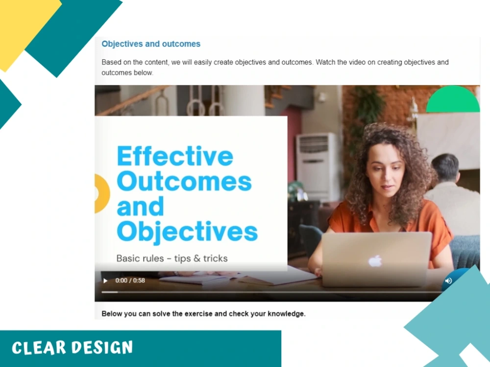 Interactive e-learning lesson in H5P | Upwork