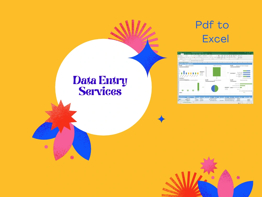 Accurate data entry, excel data entry, PDF to excel | Upwork
