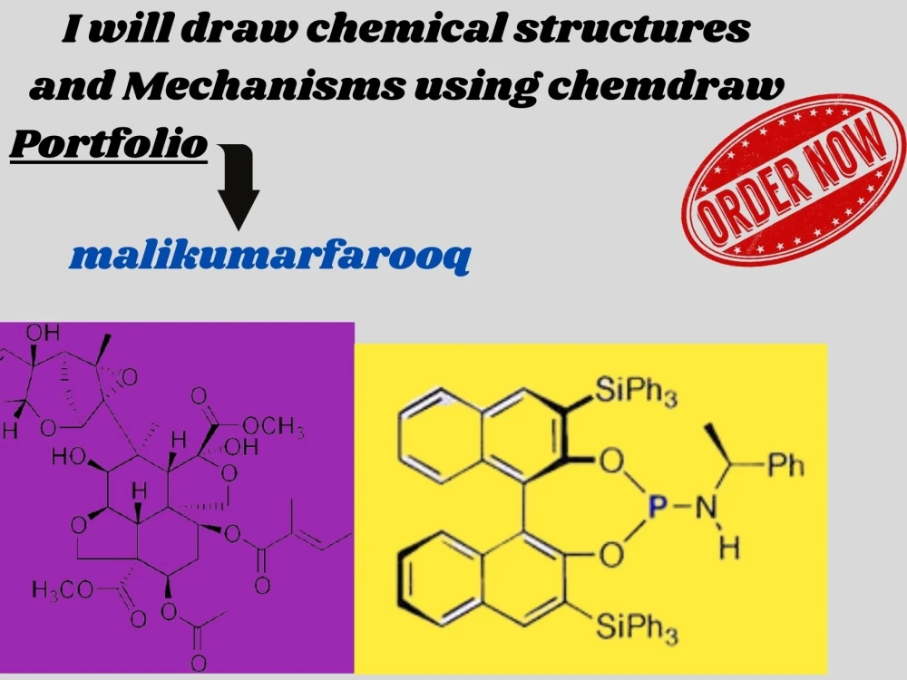 Amazing chemical structures and mechanisms drawn by chemdraw and ...