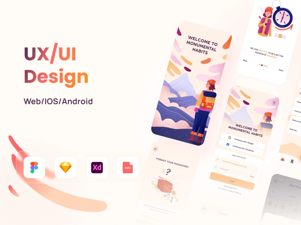 Professional UI design for your Mobile app or Website | Upwork