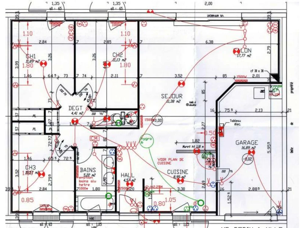 Electrical layout drawing/blueprint in Autocad or Revit | Upwork