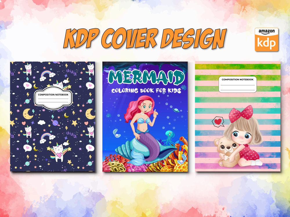 Professional KDP book cover, low content book cover design | Upwork