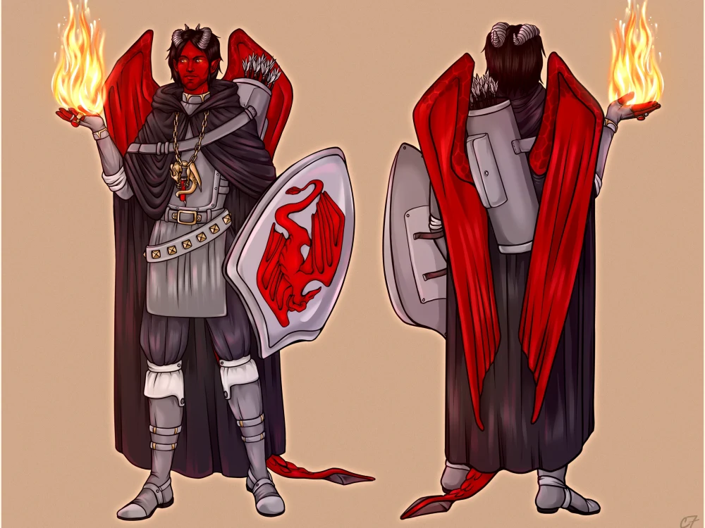 A detailed reference sheet for your original character | Upwork