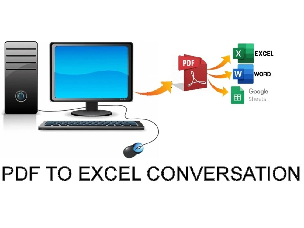 Pdf to excel, word conversion documents. | Upwork