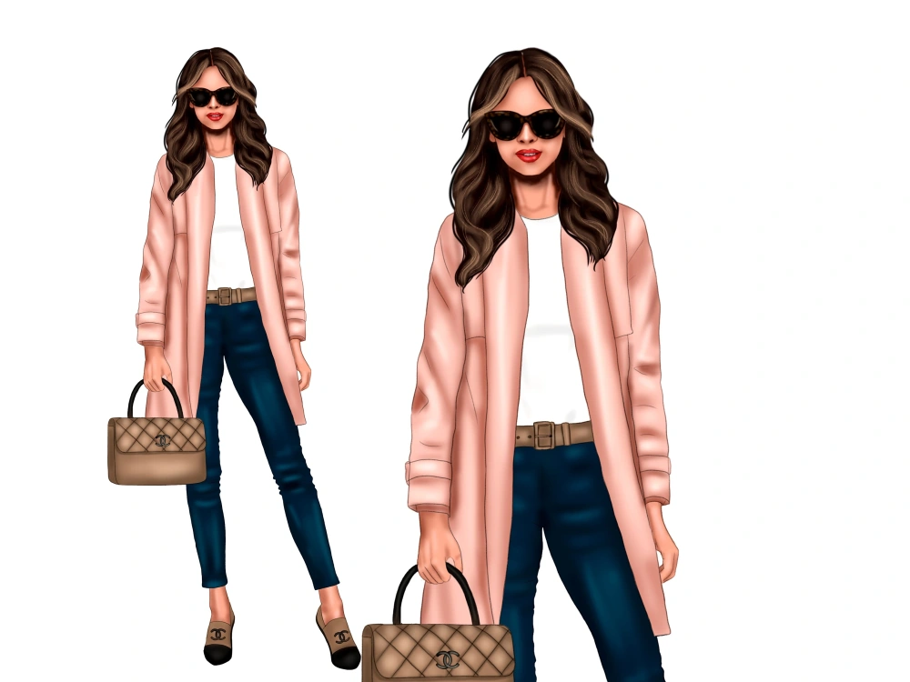 Professional digital fashion illustration | Upwork