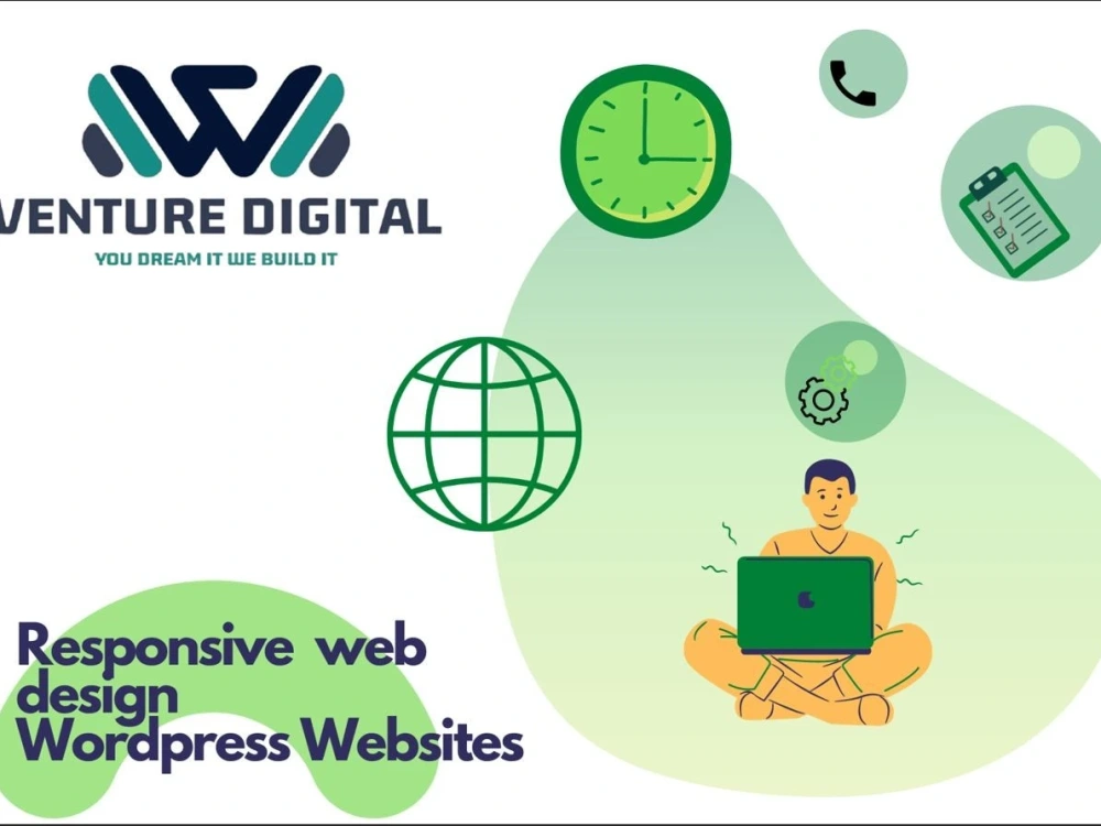 A modern responsive WordPress Website | Upwork