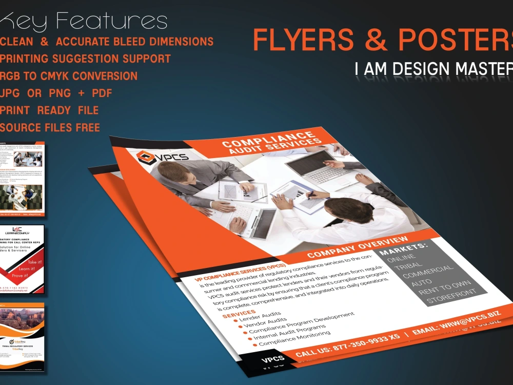 A fantastic flyer, brochure, and poster design | Upwork
