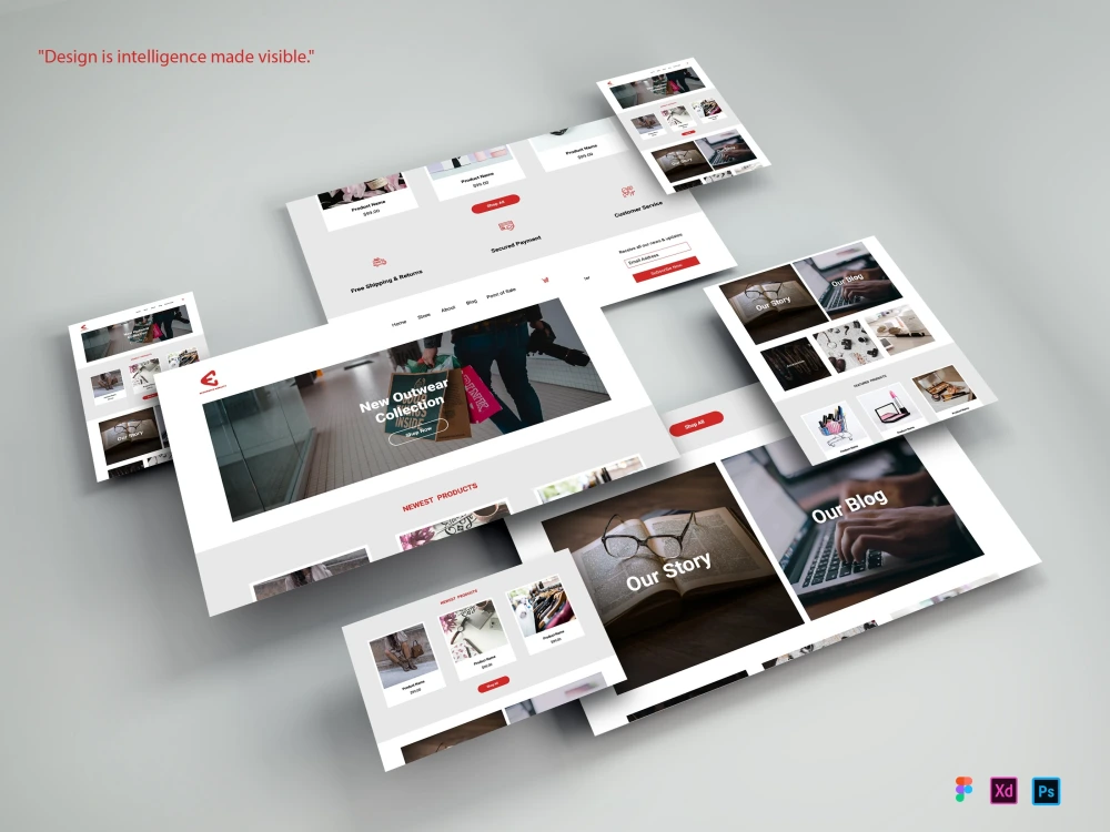 A fantastic Graphic UI Design | Upwork