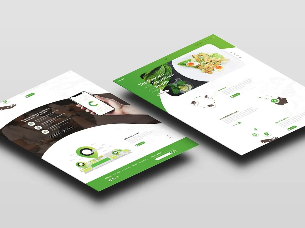 Custom layout design for your website | Upwork