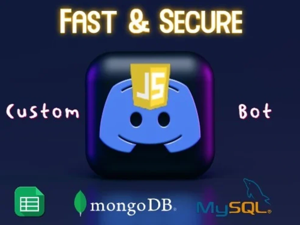 A fully custom discord bot with slash commands | Upwork