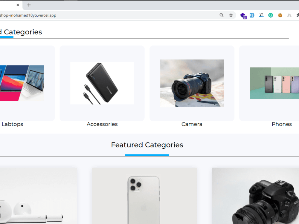 E-commerce web application Front-End with react.js | Upwork