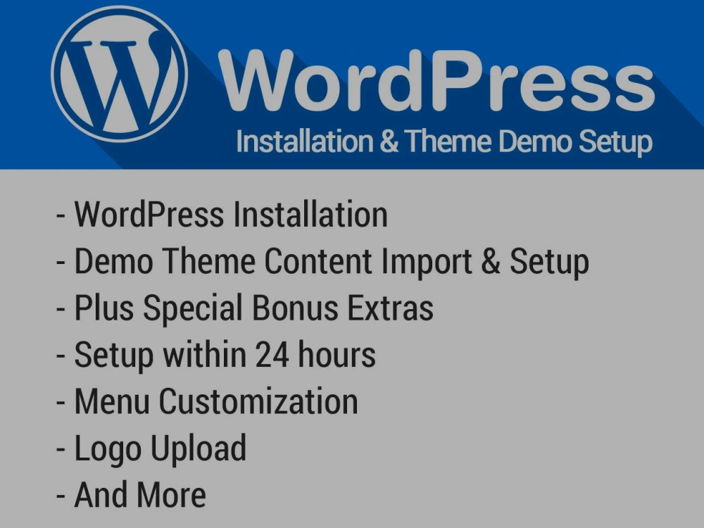 WordPress Installation & Theme Setup for your business | Upwork