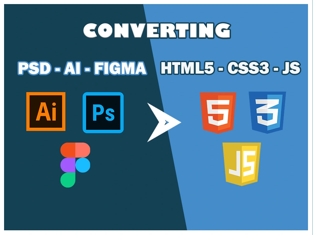 PSD / Figma Design to HTML5 / CSS3 / JS | Upwork