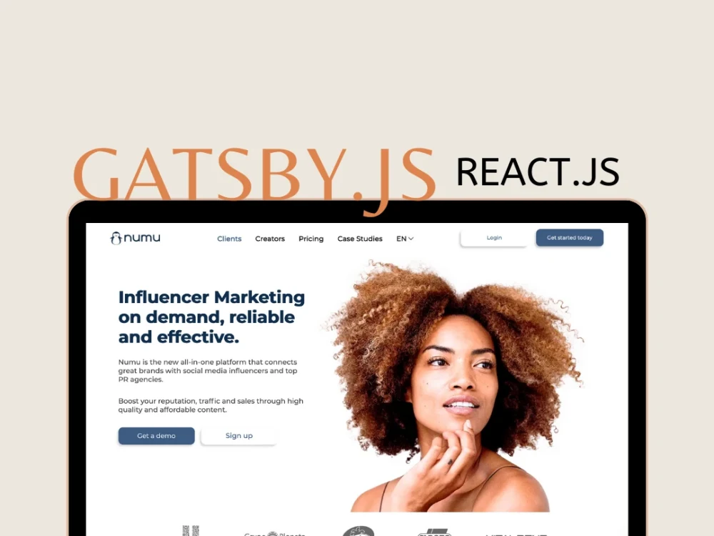Fast, Secure, and Responsive gatsby website | Upwork
