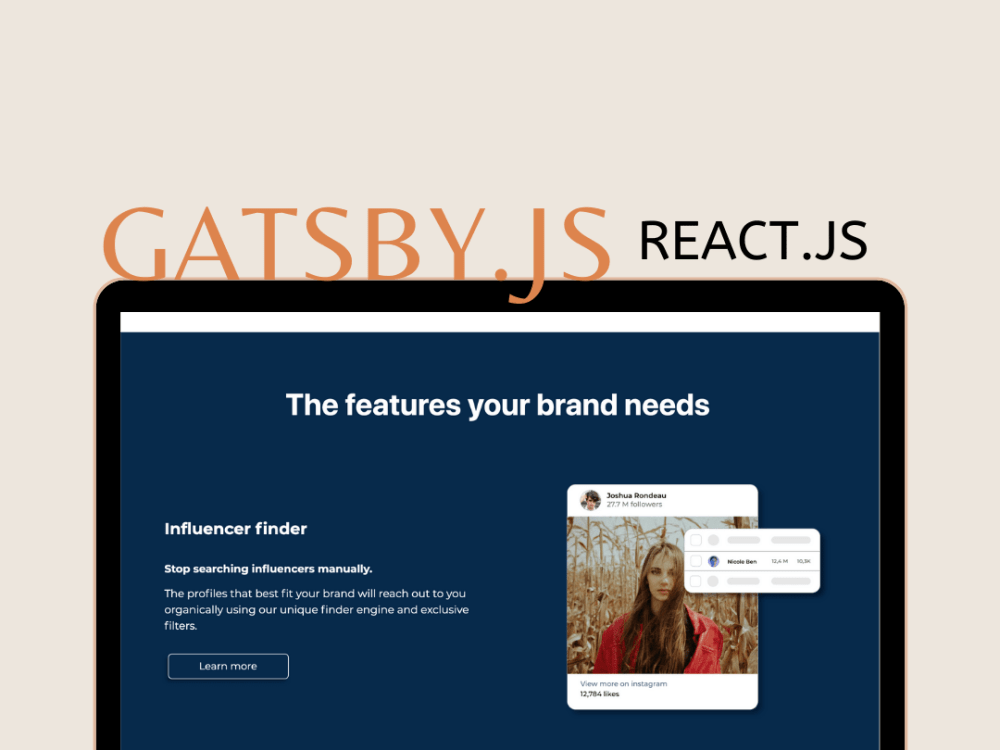 Fast, Secure, and Responsive gatsby website | Upwork