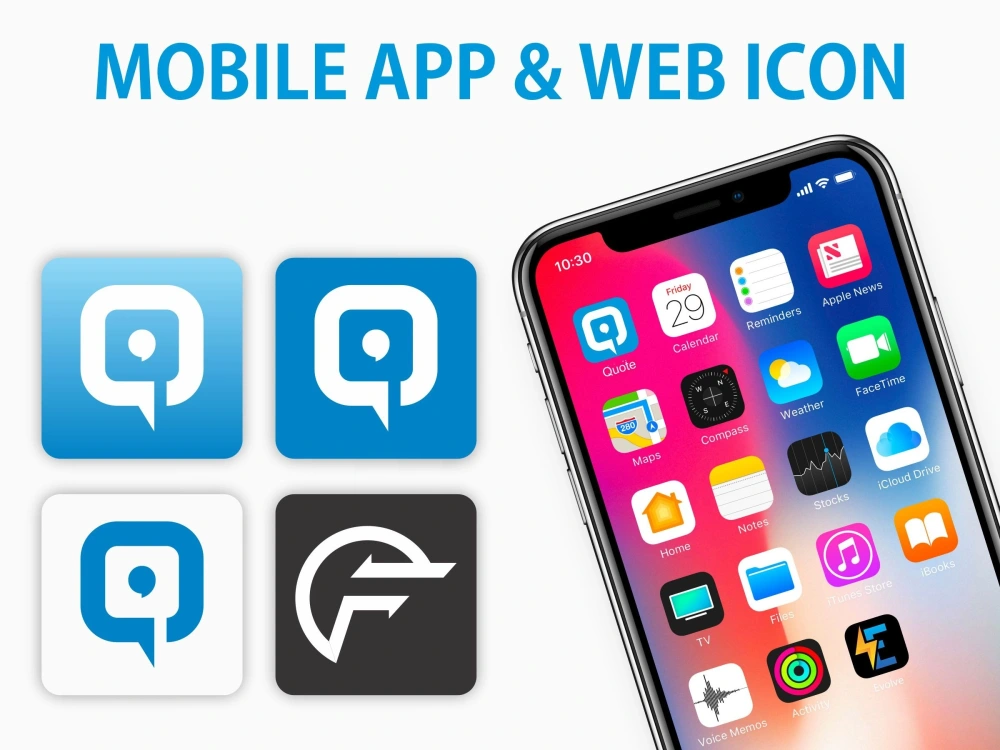 Mobile app Icon, Web Icon & Favicon design | Upwork