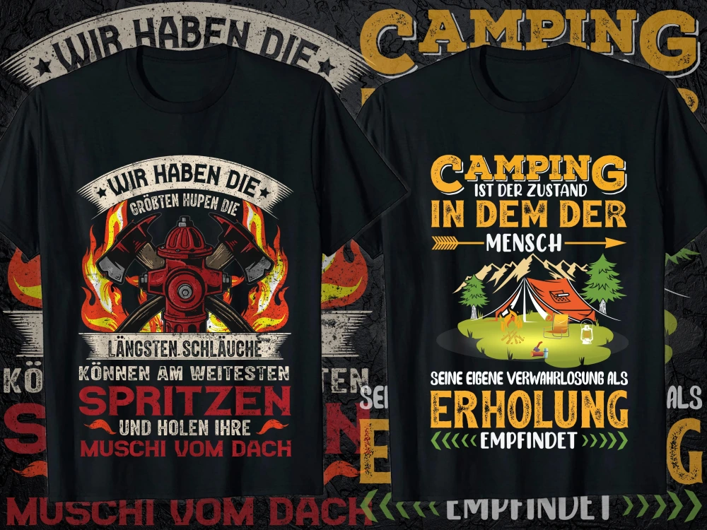 A unique german pod design or graphic t shirt design for you | Upwork