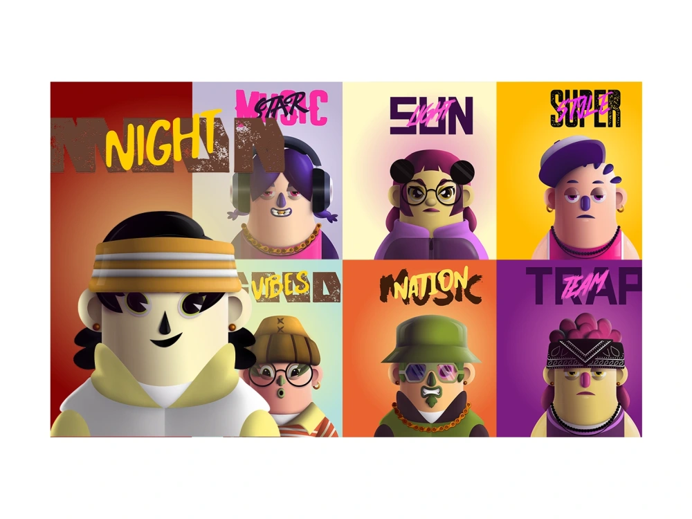 A draw and generate 10k nfts , pixel, 2d, 3d nft art | Upwork