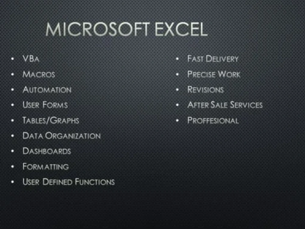 A robust, dynamic and creative Excel file or a Macro(VBA) | Upwork