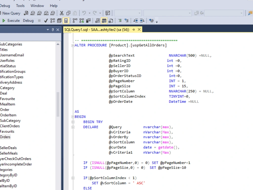 A professional database design including CURD Store procedures and ERD | Upwork